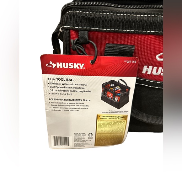 Husky | Storage & Organization | Husky 2 Tool Bag W Three Pockets And ...